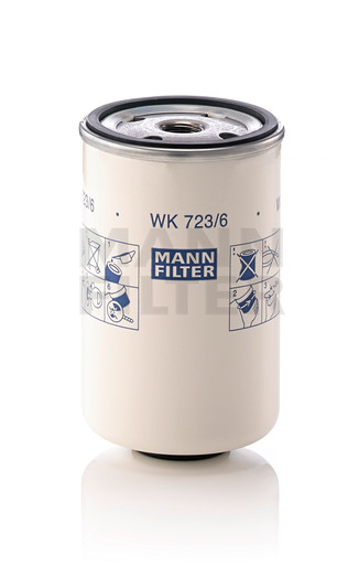 WK723/6 Mann Filter Fuel Filter - Filter Discounters