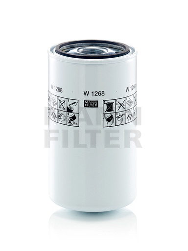 W1268 Mann Filter Oil Filter - Filter Discounters