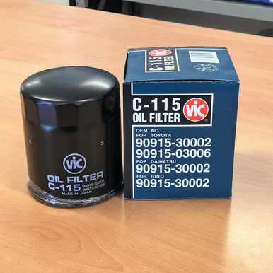 C-115 VIC C-115 VIC Oil Filter (made in Japan); Replaces Toyota ...