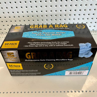 GRAB-A-RAG WESFIL Box of Rags 50 Pack - Filter Discounters