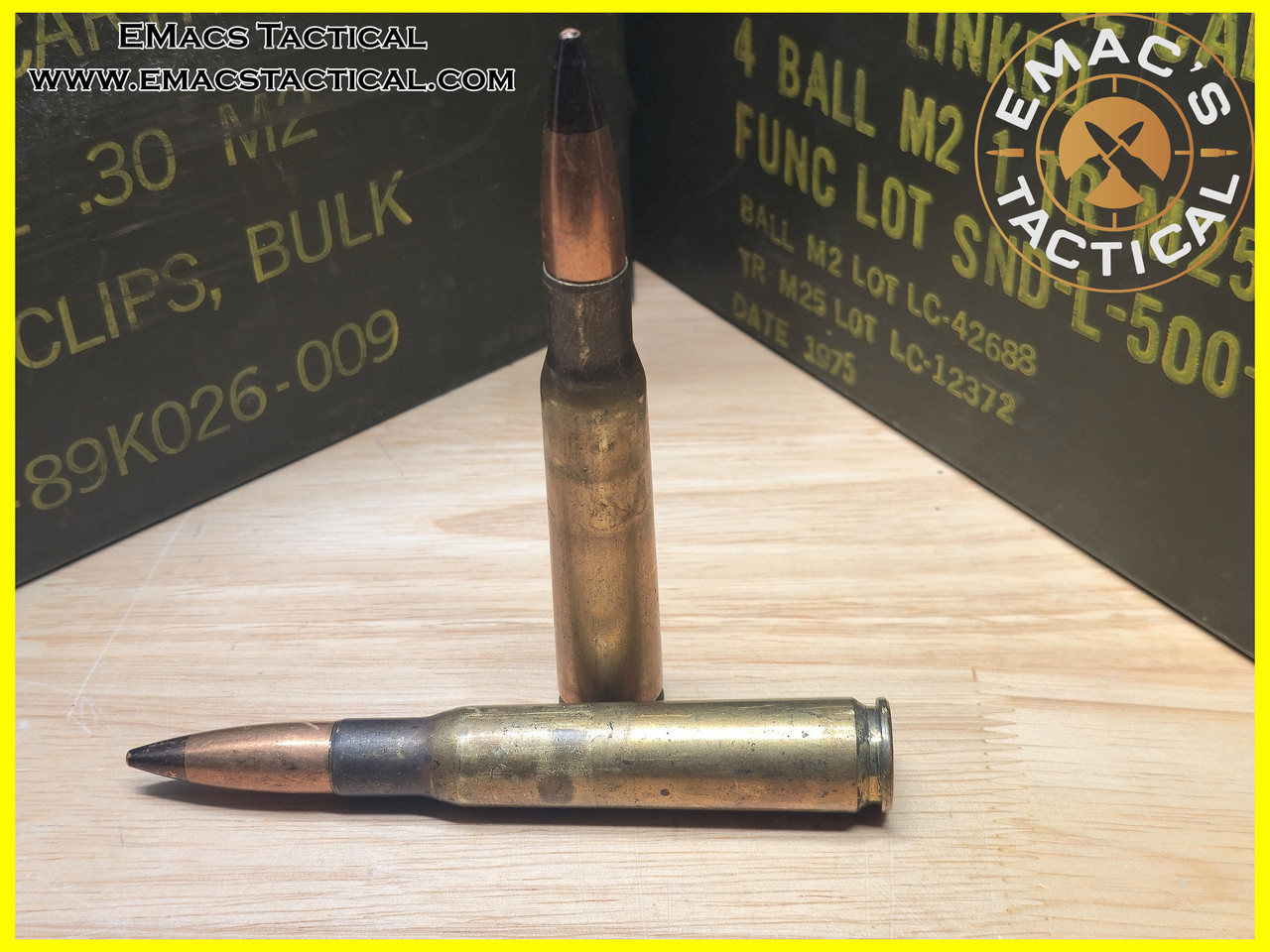 .50 M2 AP Armor Piercing Ammunition [1x Round] - EMac's Tactical Shop