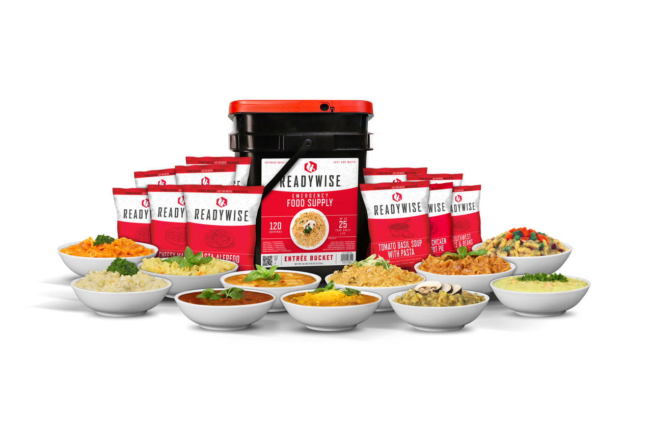 84 Serving Breakfast & Entree Grab & Go Bucket