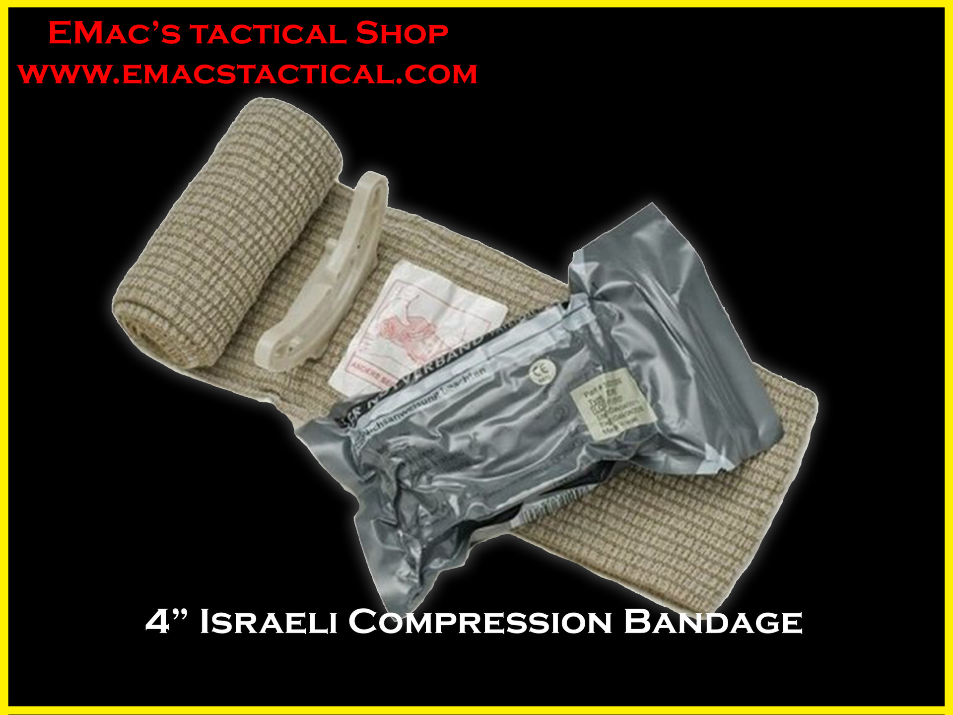 4" Israeli Compression Bandage