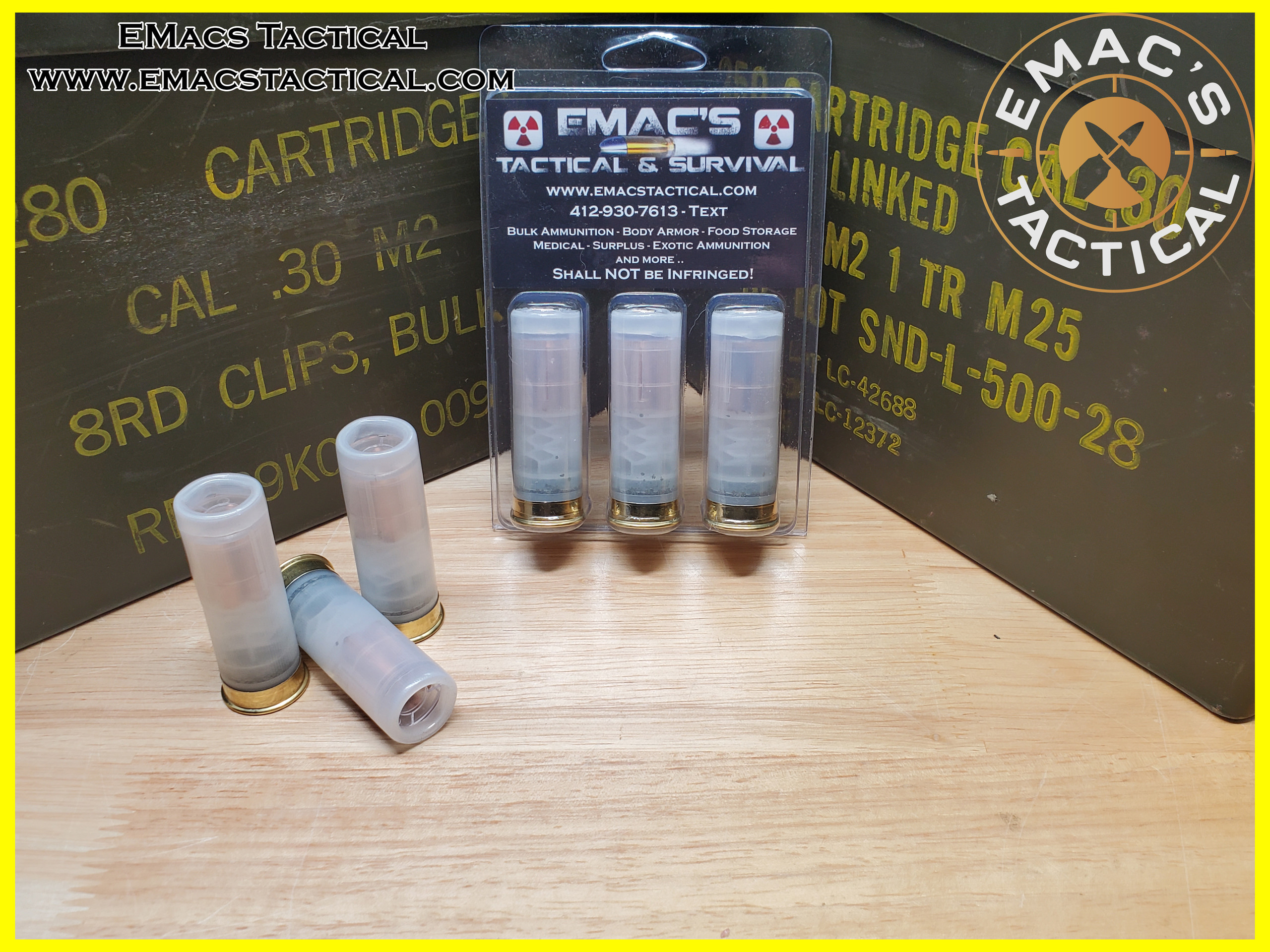 12 Gauge Firing Squad Shotgun Shells - 3x Pack - EMac's Tactical Armory