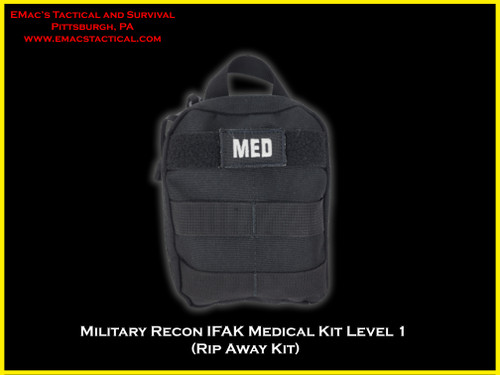 Tactical Medical - IFAKs Individual First Aid Kits - EMac's Tactical Shop