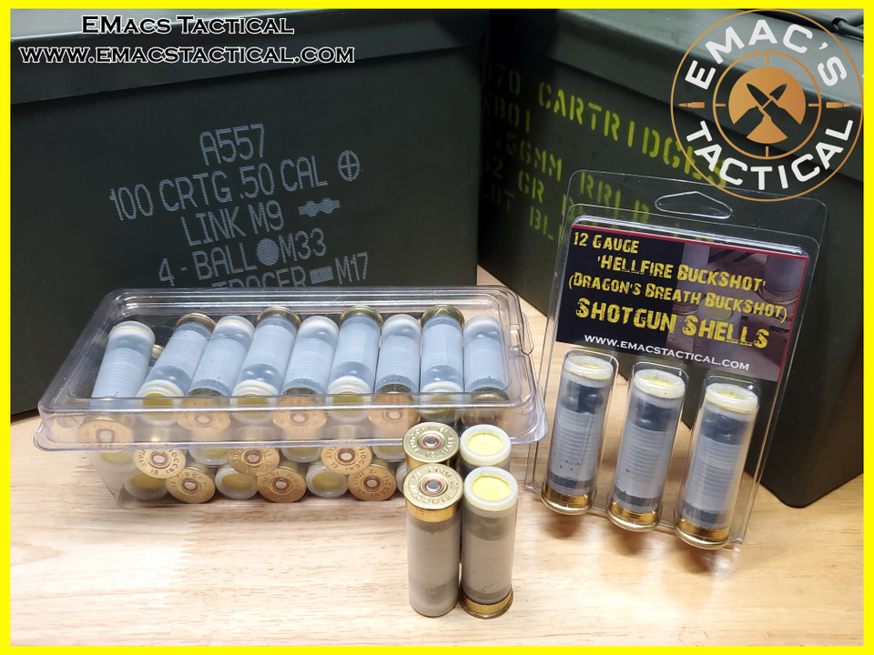 Exotic 12g Heavy Dragon's Breath Shotgun Ammunition