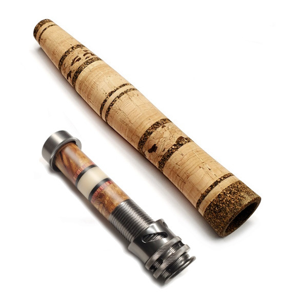 Western Grip with Deco Rings Handle Kit - Gunsmoke Anodized w/Acrylic ...