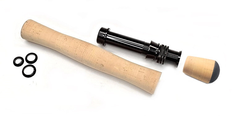 Standard 10-12wt Saltwater Grip-Reel Seat Handle Kit - Custom Fly Rod ...