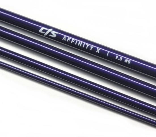 CTS "Royal" Affinity X 4pc Graphite Fly Rod Blank - Custom Fly Rod Crafters