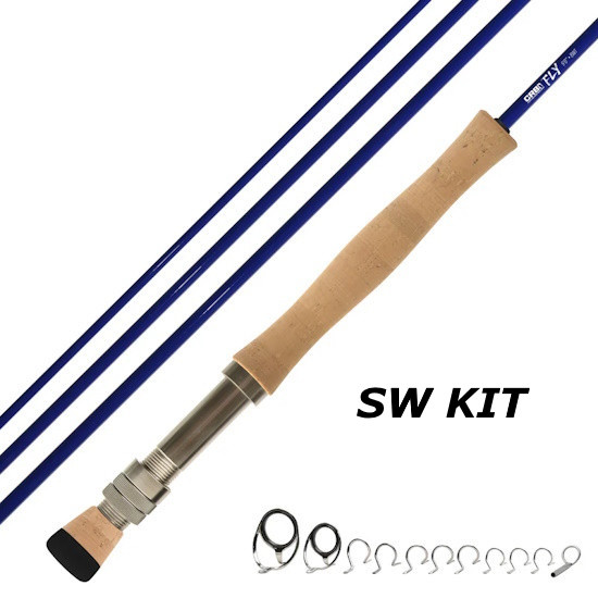 CRB Fly 9'0" 8wt 4pc Saltwater Kit - Custom Fly Rod Crafters