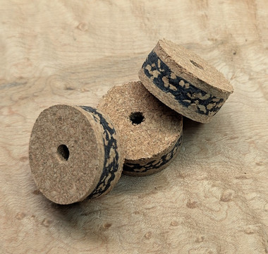 Cookie Sandwich Stacked Burl Cork Rings - Custom Fly Rod Crafters