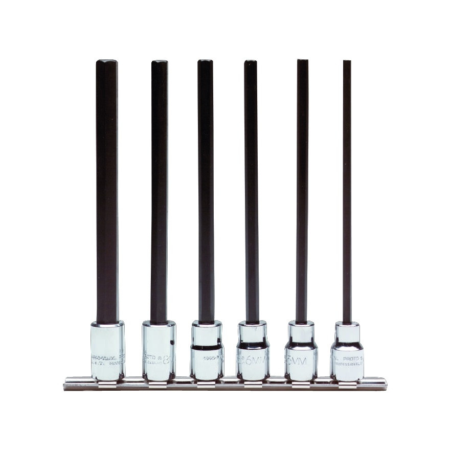 6-Piece Extra-Long Hex Bit Set - Fisher's Tools & Handles
