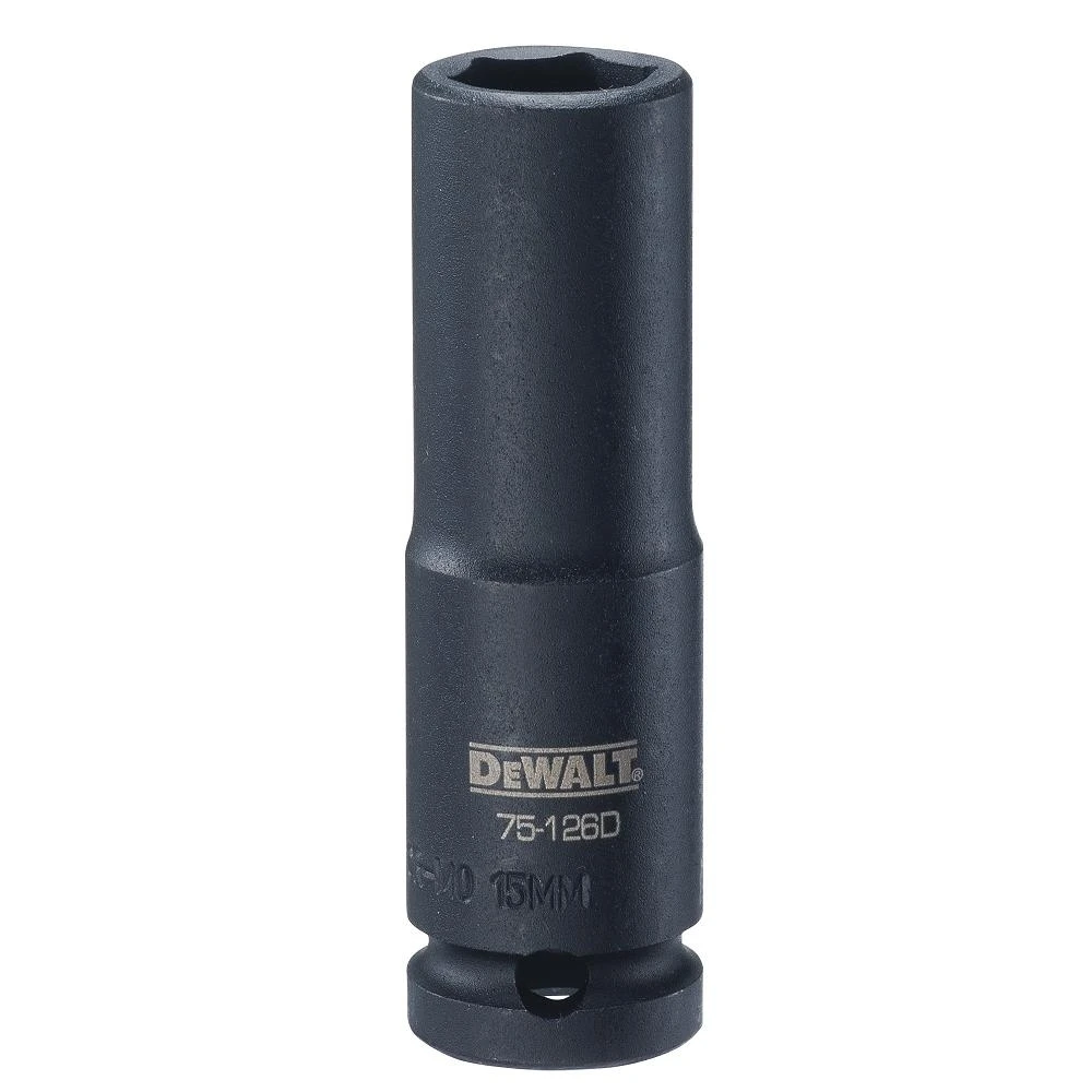 Deep Impact Socket 1/2" Drive 6 Point 15mm - Fisher's Tools & Handles