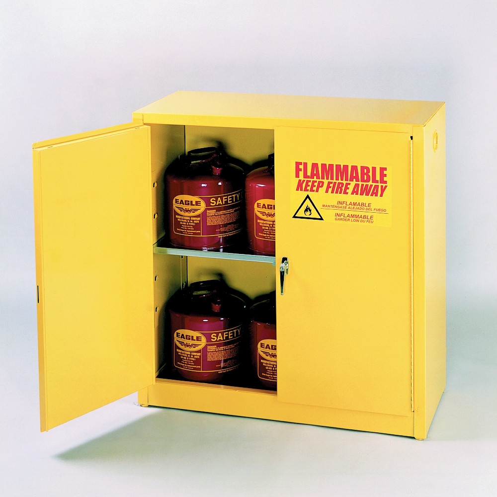 Fire Rated Self-Closing Storage Cabinet(30 Gal) - Fisher's Tools & Handles