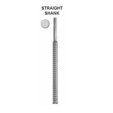 Straight Shank Rebar Eater / Cutter 9/16" x 12" - Fisher's Tools & Handles
