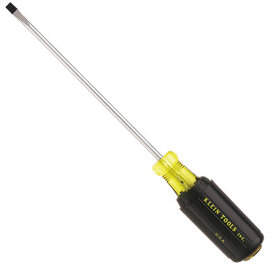Round-Shank Screwdriver - 10" with 3/16" Cabinet Tip - Fisher's Tools ...