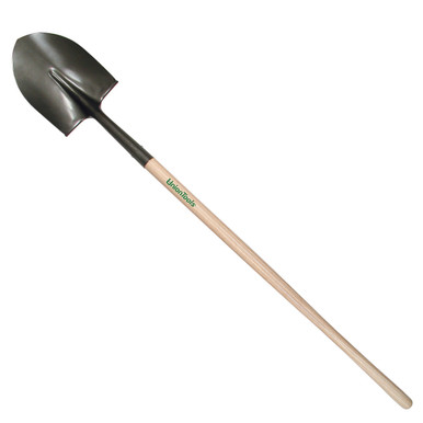 Round Point Digging Shovel Rolled Step (48") - Fisher's Tools & Handles