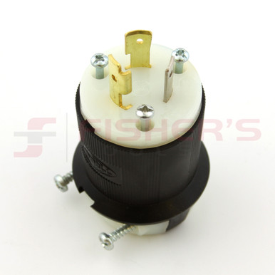 Safety-Shroud Twist-Lock Male Cord Plug/Cap 20A 125V - Fisher's Tools ...