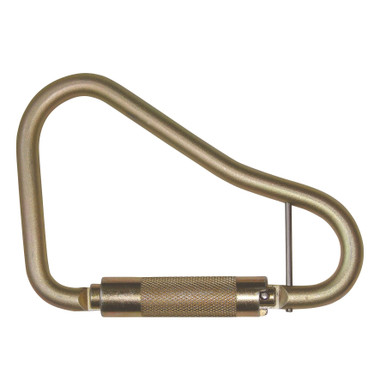 Steel Carabiner Large Twist Lock 2-1/4" Opening with Captive Pin Option ...