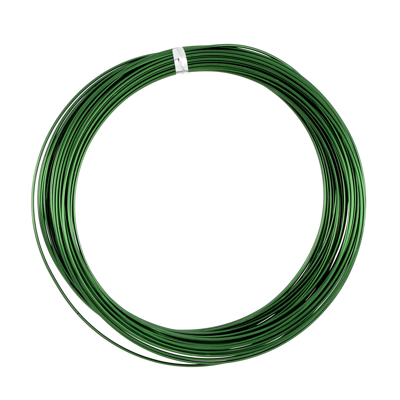 Aluminum 18 Gauge Kelly Green Color Wire 39 Feet
