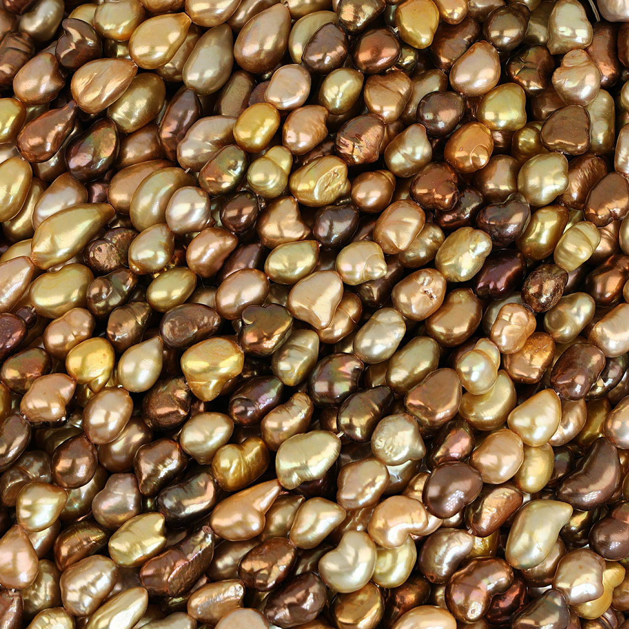 Freshwater Pearls 8-9mm 15 IN Strand- Multi-Colored