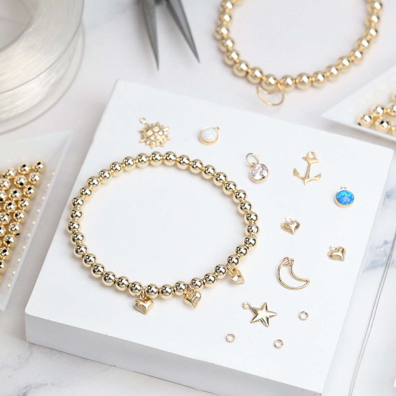 DIY Jewelry Kits in 14K Gold Filled, Rose Gold Filled, and Sterling Silver