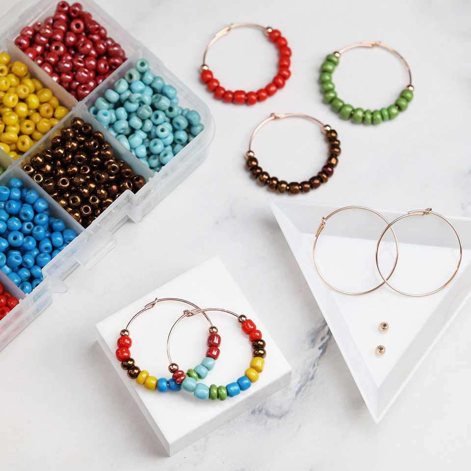 DIY Jewelry Kits in 14K Gold Filled, Rose Gold Filled, and Sterling Silver