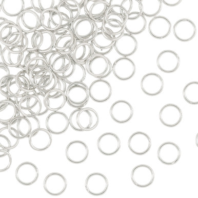 Sterling Silver Closed Jump Rings - 22g 5mm 20 Pcs