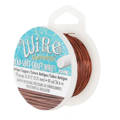 Wire™ Elements 28 Gauge Dead Soft Craft Wire