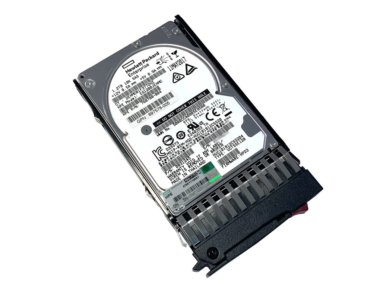J9F48A HPE 1.2TB 12G 10K SAS 2.5” MSA Hard Drive