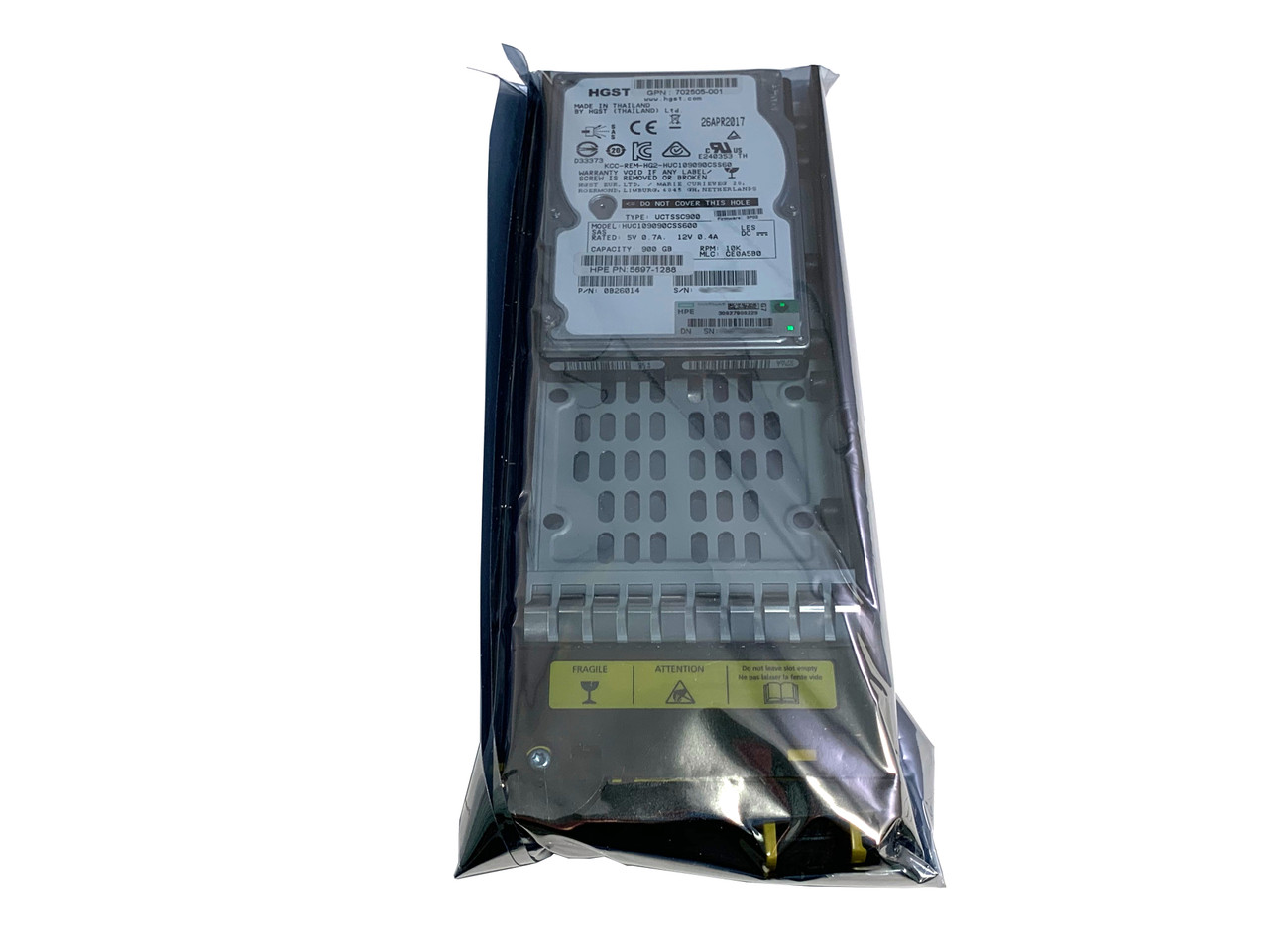 697389-001 HPE 3PAR M6710 900GB 10K 6G 2.5" SAS Hard Drive