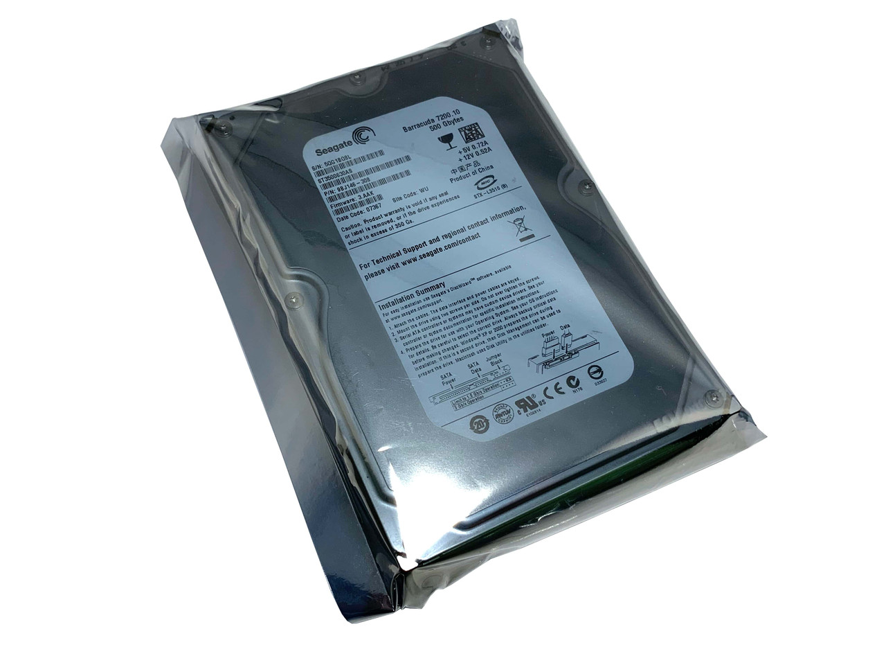 ST3500630AS SeaGate 500GB 7200RPM SATA Hard Drive