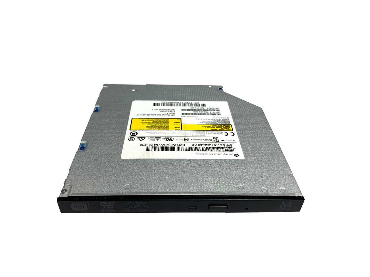 781416-001 HP 8X SuperMulti Slim DVD/CD Rewritable Drive