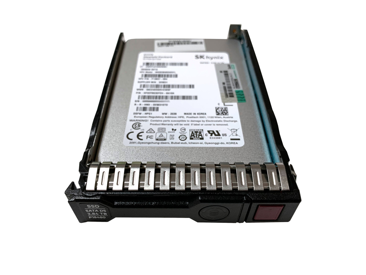 P18438-B21 HPE 3.84TB SATA 6G MU SFF SC MV Solid State Drive