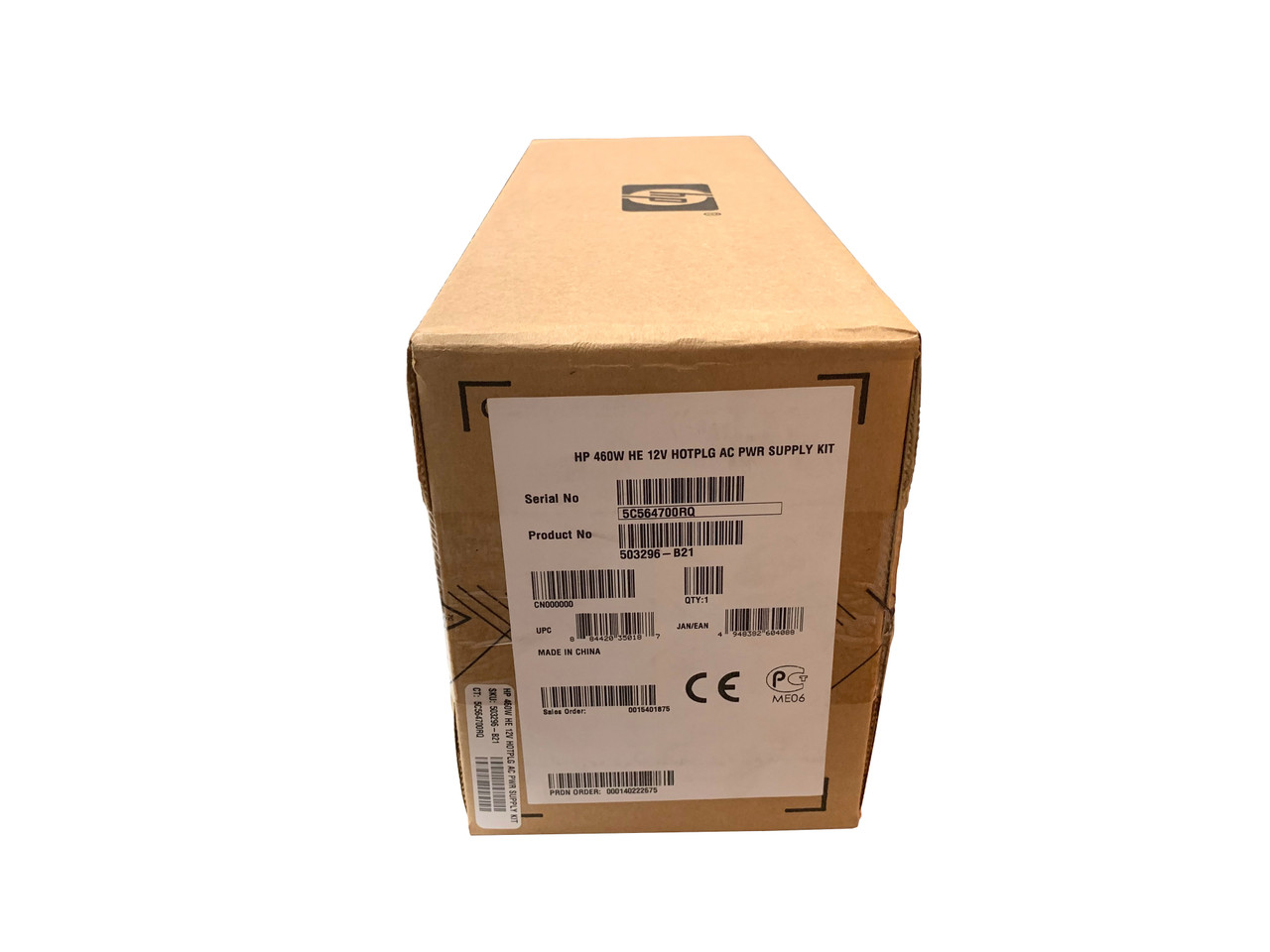 503296-001 HP 460W HE 12V AC Power Supply for Gen 6 DL380