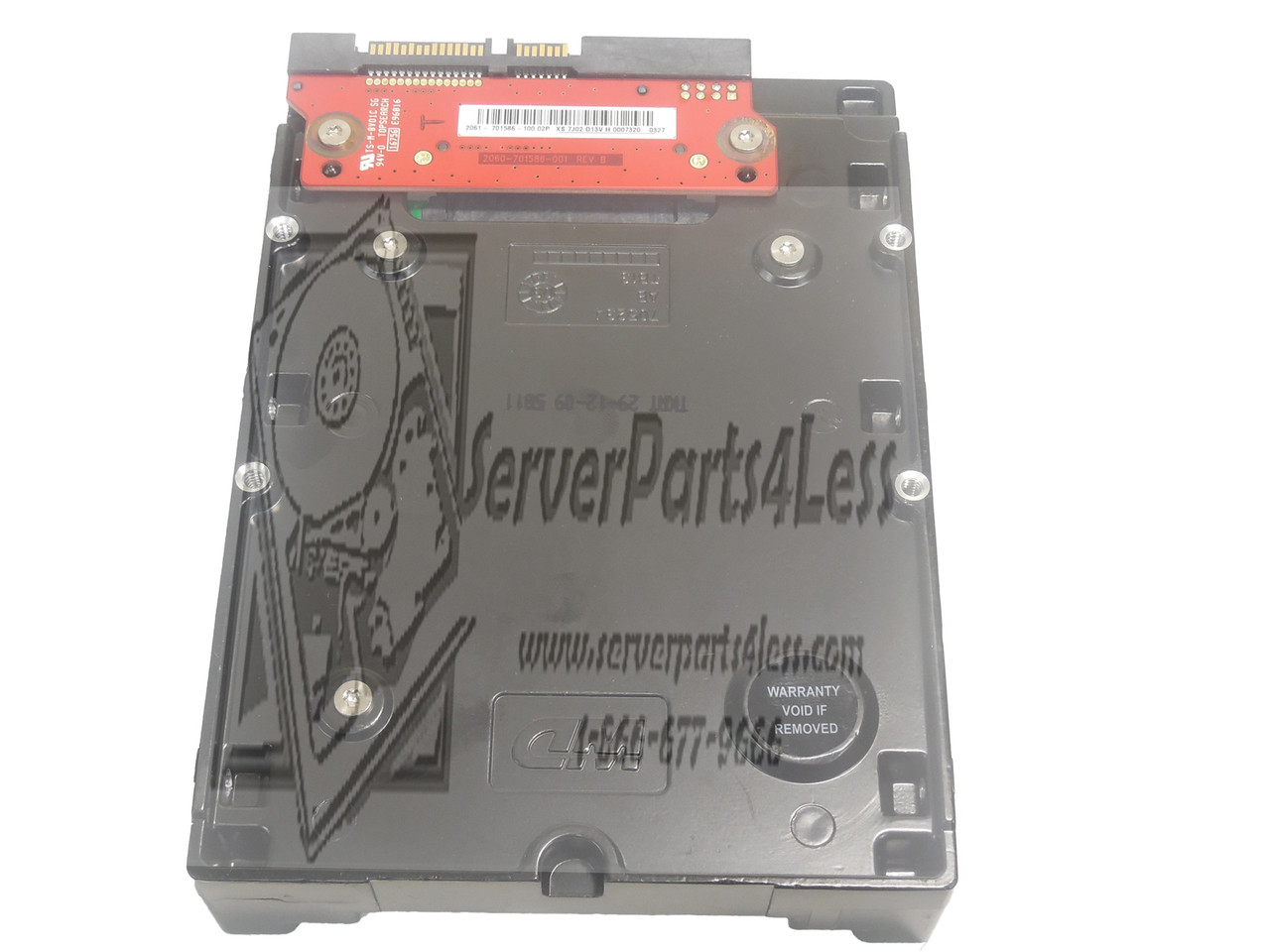508029-001 HP 160GB 10K SATA 3.5 NHP Frame Raptor Hard Drive