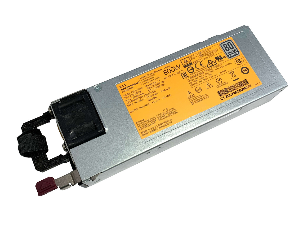 754381-001 HP 800W Flex Slot Platinum Power Supply
