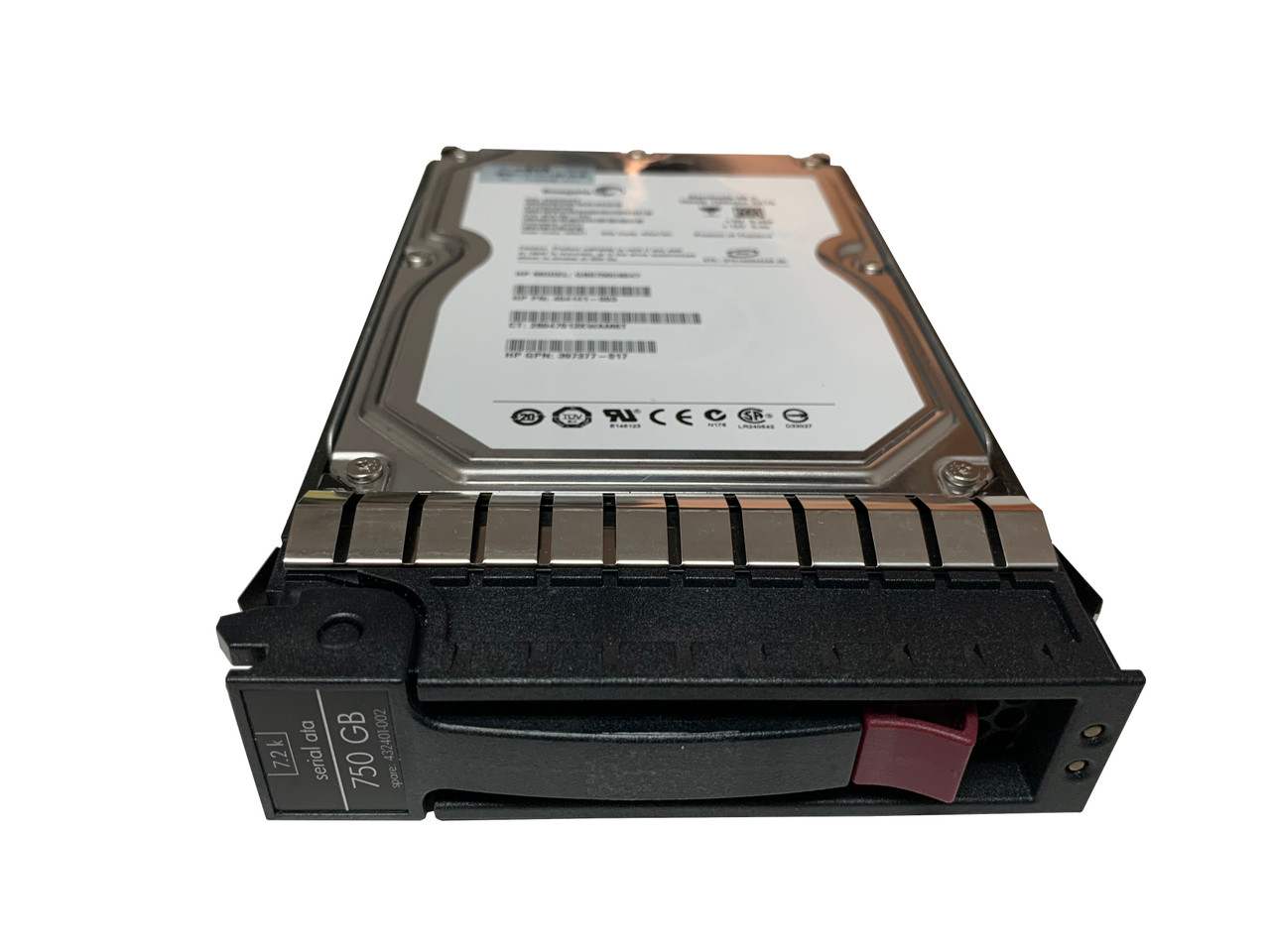 432401-001 HP 750GB SATA 7200 RPM 3.5" Hard Drive