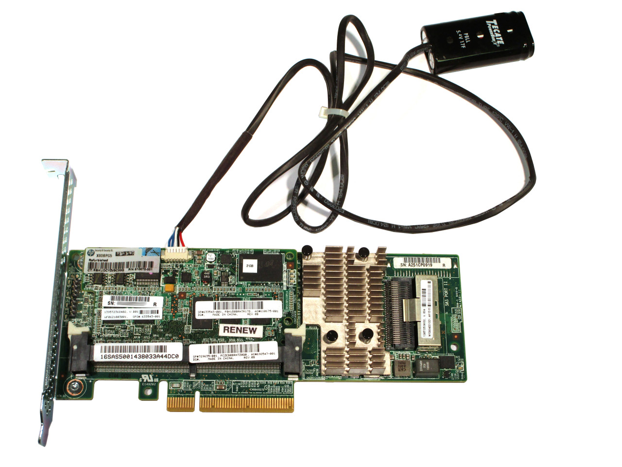 698529-B21 HP Smart Array P430/2GB FBWC 12GB SAS Controller