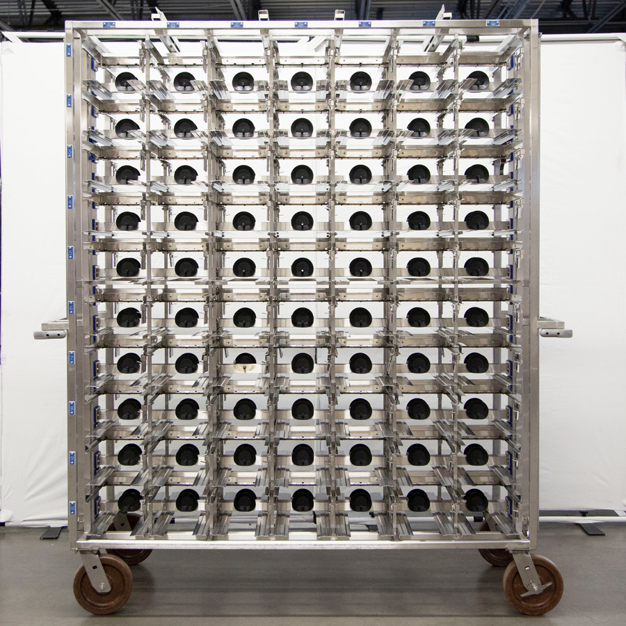 140 CAGE (75 JAG) MOUSE MICRO VENT RACK (REFURB-0217) - Allentown LLC