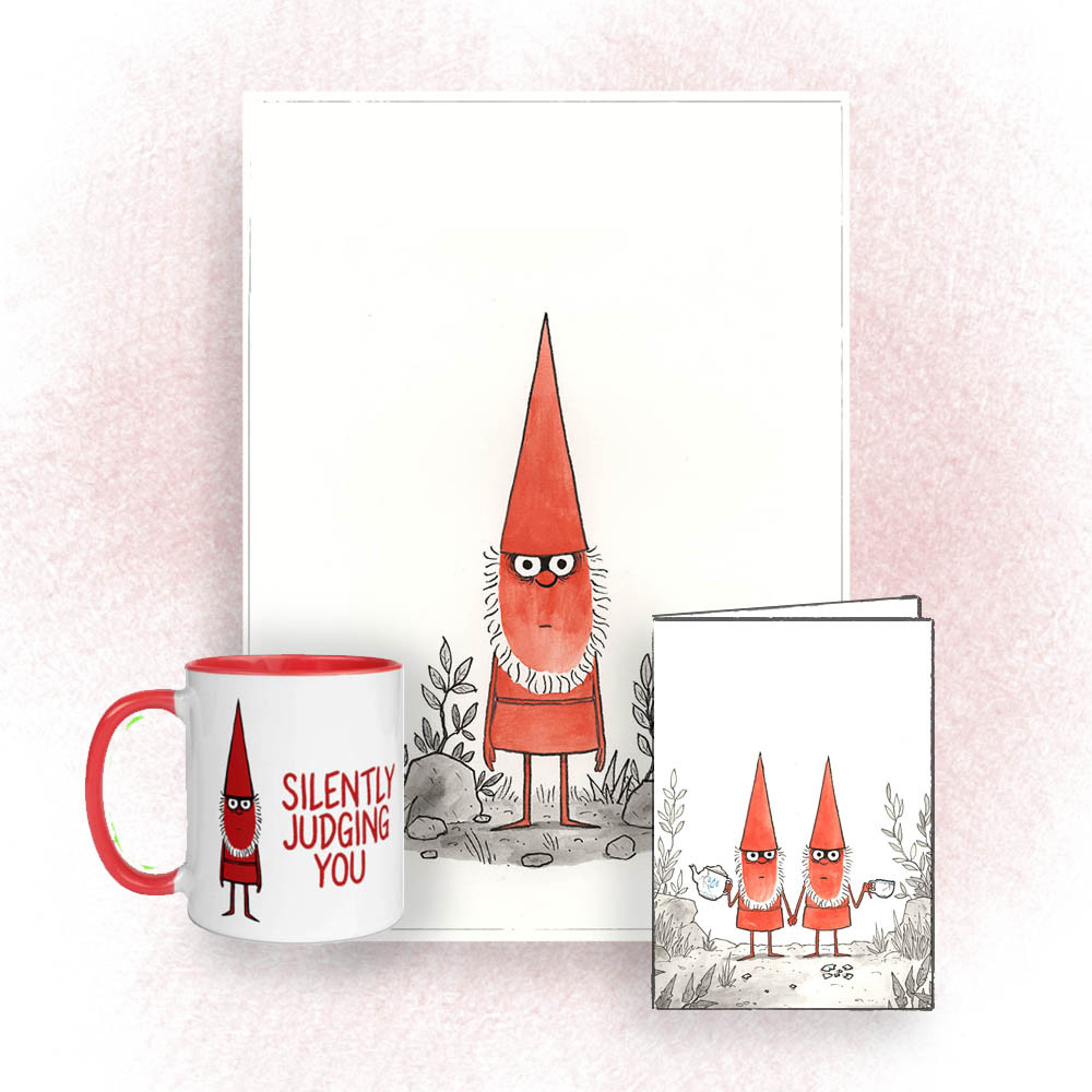 Hidden People Horde Sticker Sheet - Gricklemart