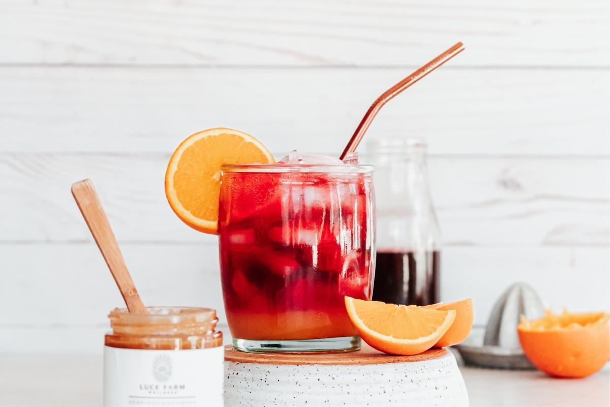 Revitalizing Ginger Beet CBD Elixir - Luce Farm Wellness