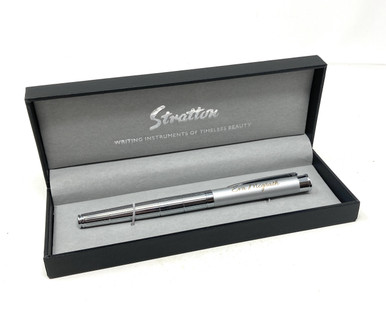 Personalised Stratton 2 Tone Rollerball Pen