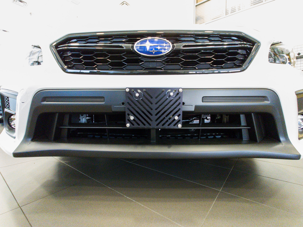 No-drill Front License Plate Relocator - Subaru WRX / STI VA 2018-2021