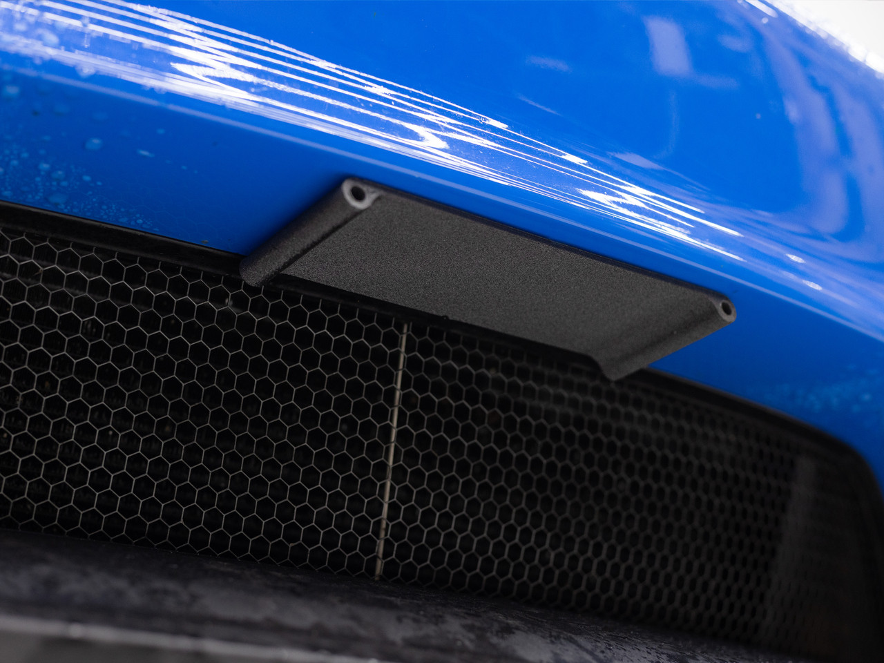 No-drill Front License Plate Bracket - Porsche Cayman 718 GT4