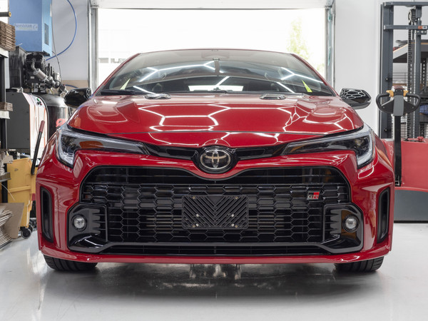 No-drill Front License Plate Relocator - Toyota GR Corolla