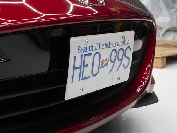 No-drill Front License Plate Relocator - Mazda MX-5 ND 2015+