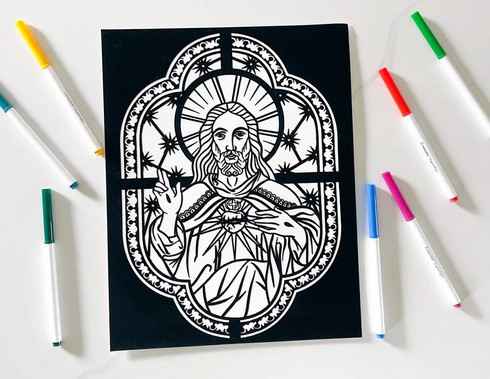 Fuzzy Jesus Poster