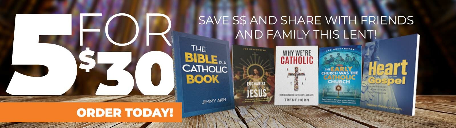 $6 Dollar Catholic Answers Books | Get 5 for $30