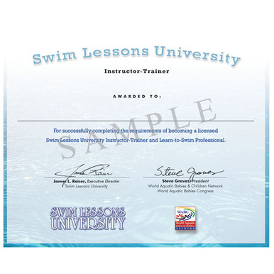 Instructor-Trainer License - Swim Lessons University